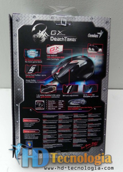 GX Gaming mouse DeathTaker review