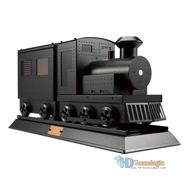 Lian LI lanza su gabinete PC-CK101 con forma de tren