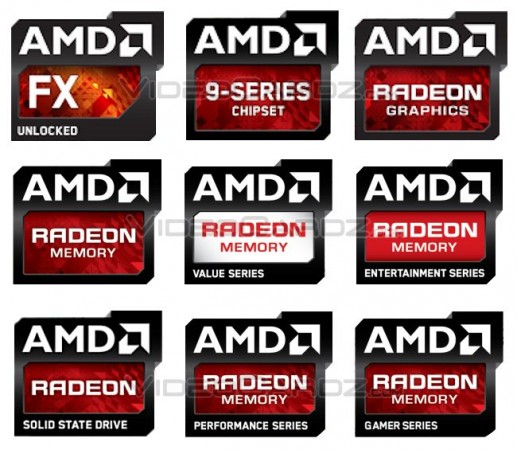 Nuevos logos de AMD