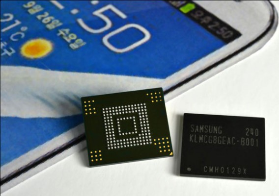Samsung lanza sus memorias eMMC 5.0