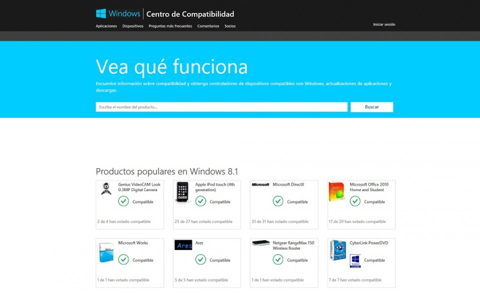 Sabes si tu PC es compatible con Windows 8.1
