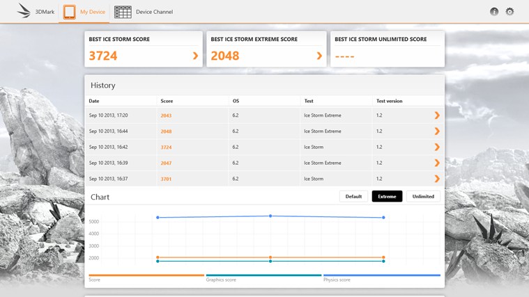 3DMark para Windows 8 y RT lanzado