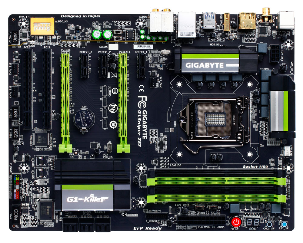 Nueva placa madre de Gigabyte la G1.Sniper Z87