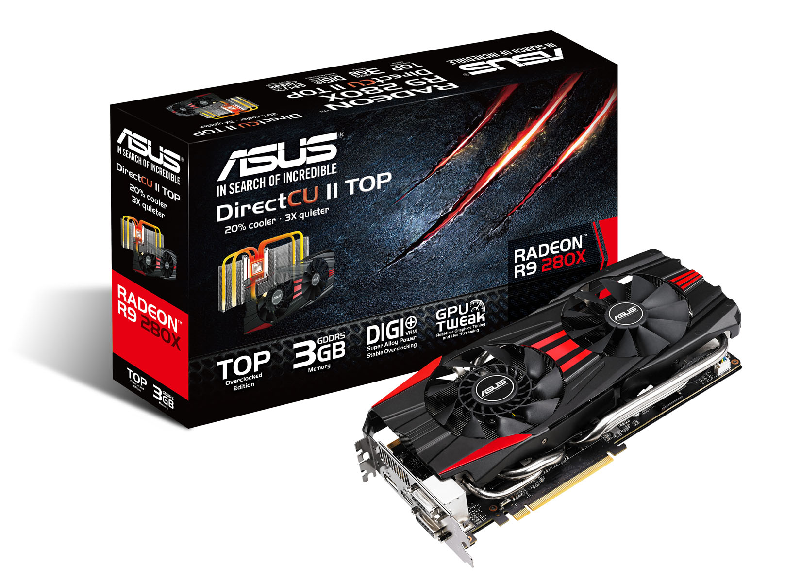 ASUS lanza las placas de video Radeon R9 y R7 DirectCU II