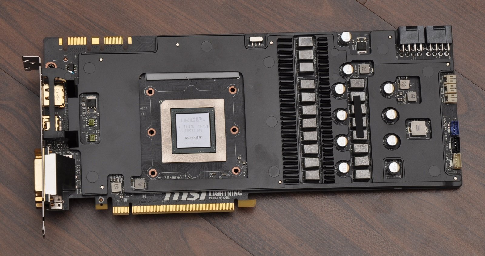 MSI GTX 780Ti Lightning fotografiada