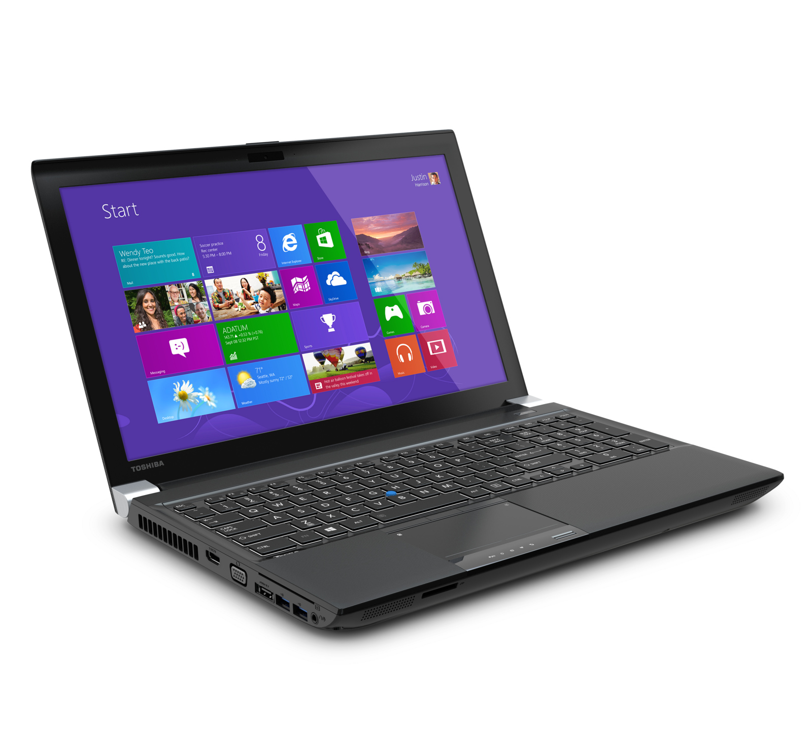 Toshiba presenta las primeras laptops del mundo ultra HD 4K CES 2014