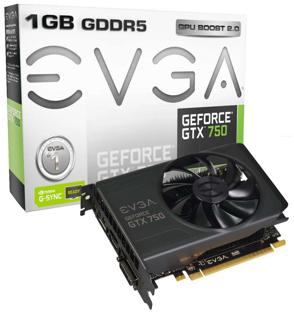 EVGA anuncia sus nuevas gráficas GeForce GTX 750