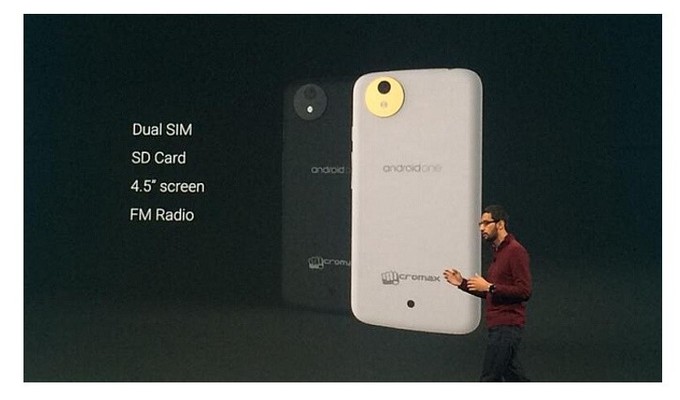 El Primera Smartphone One Android es accionado por un Chip de MediaTek