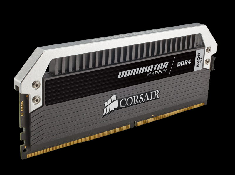 Corsair anuncia sus memorias ram Dominator Platinum DDR4 de 3200MHz