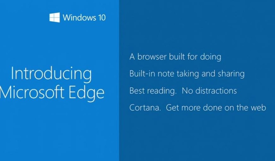Microsoft Edge el navegador mas rápido, BUILD 2015