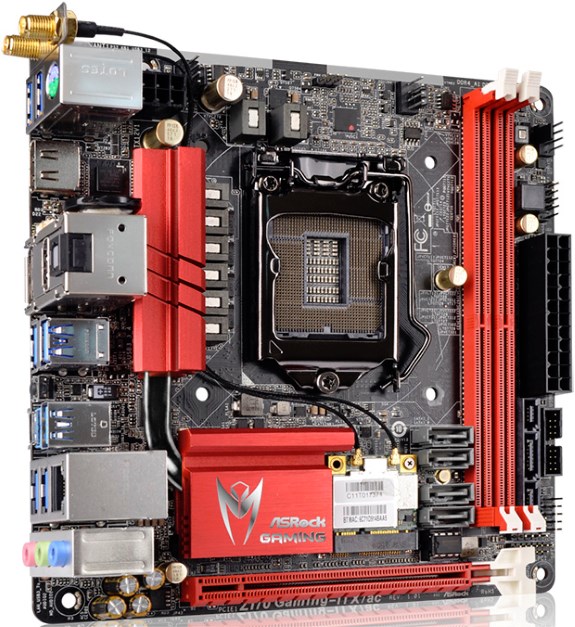 ASRock revela una compacta placa madre Mini-ITX para Skylake