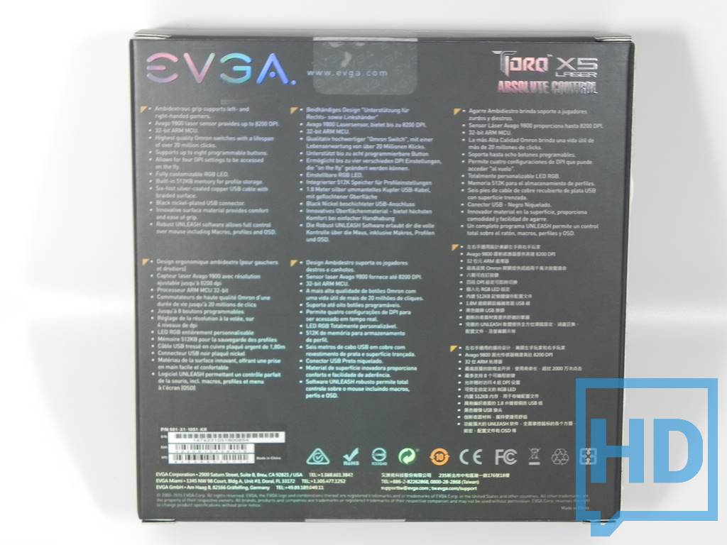 Review EVGA Torq X5 y Torq X5 Láser