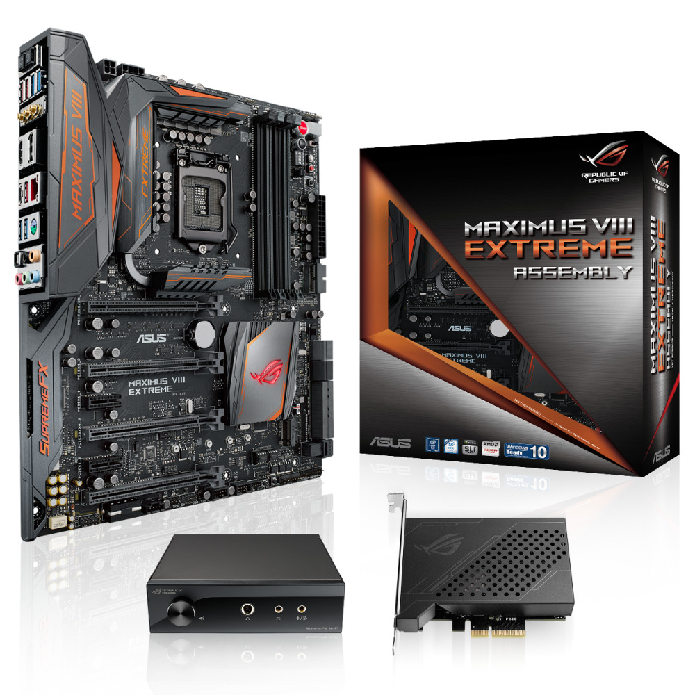 ASUS hace oficial su placa madre ROG Maximus VIII Extreme/Assembly y ...