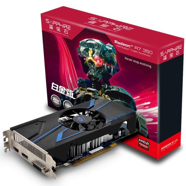 AMD lanza la Radeon R7 350 solo para el mercado asiático