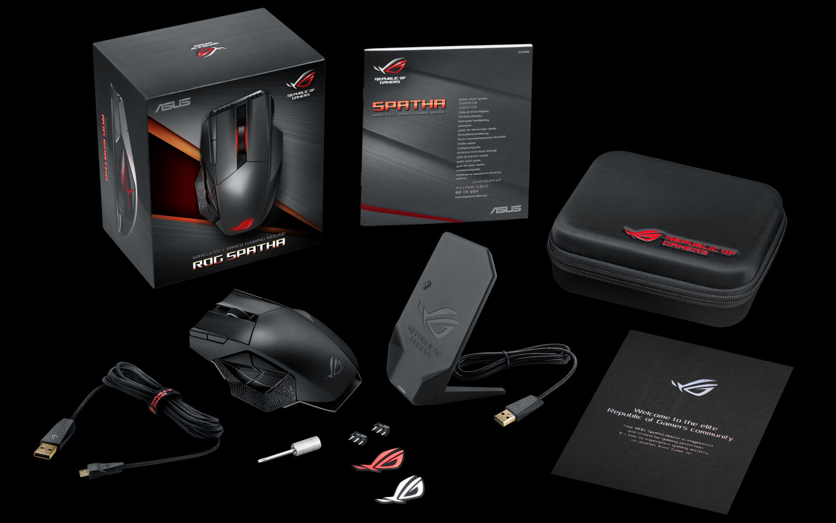 ASUS revela el mouse ROG Spatha MMO