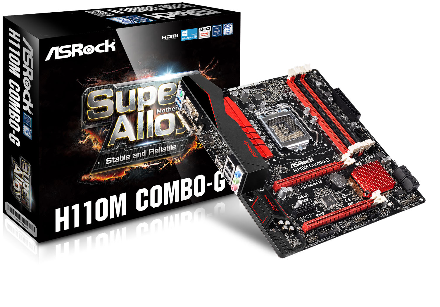 ASRock anuncia disponibilidad de sus motherboards con chipset H110 para ...