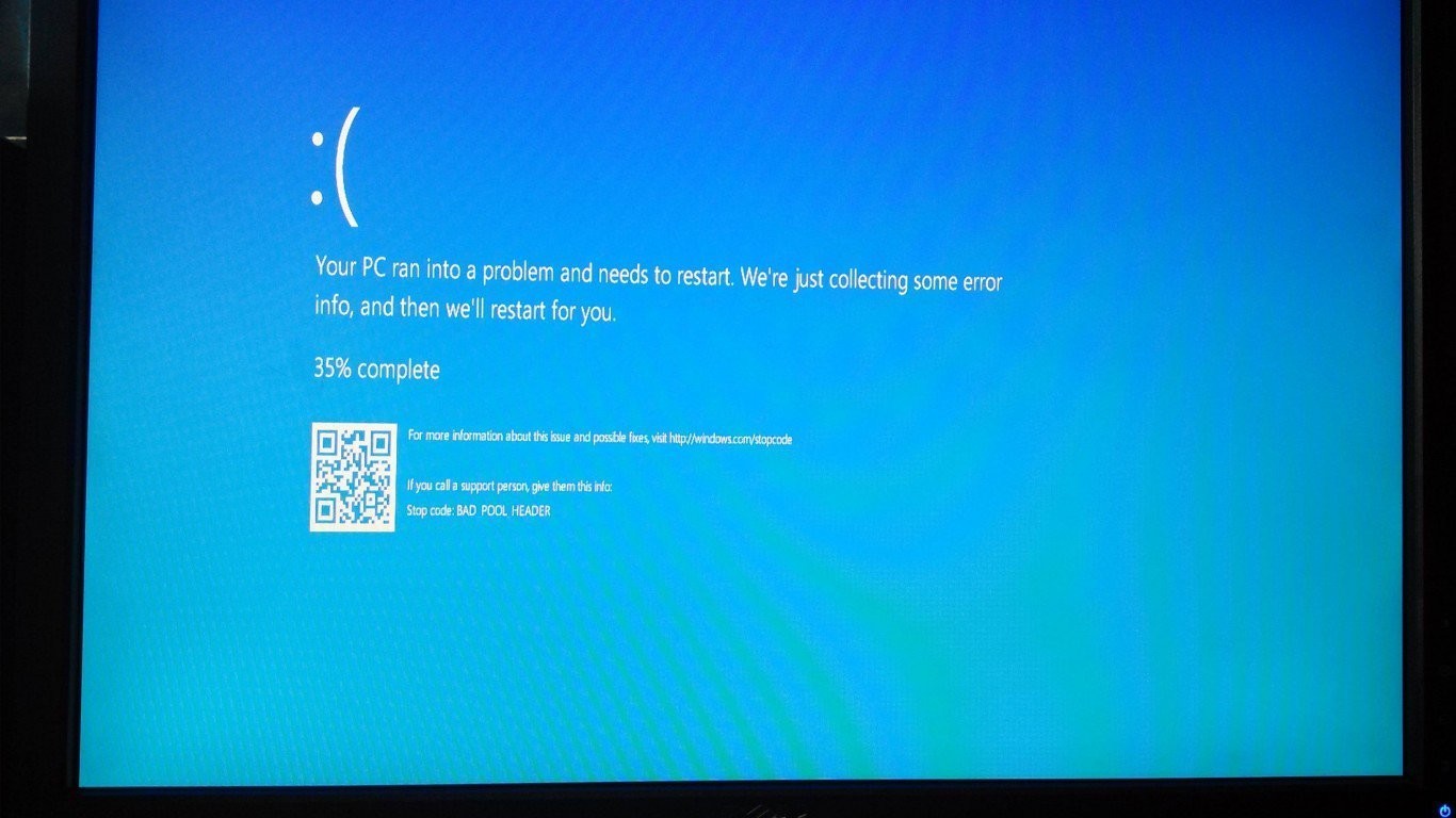 Microsoft añadirá códigos QR a las pantallas azules de la muerte en ...