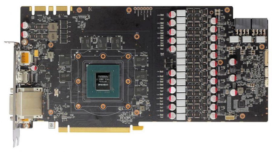 Comparativa del PCB reference de la GeForce GTX 1080 con los Custom