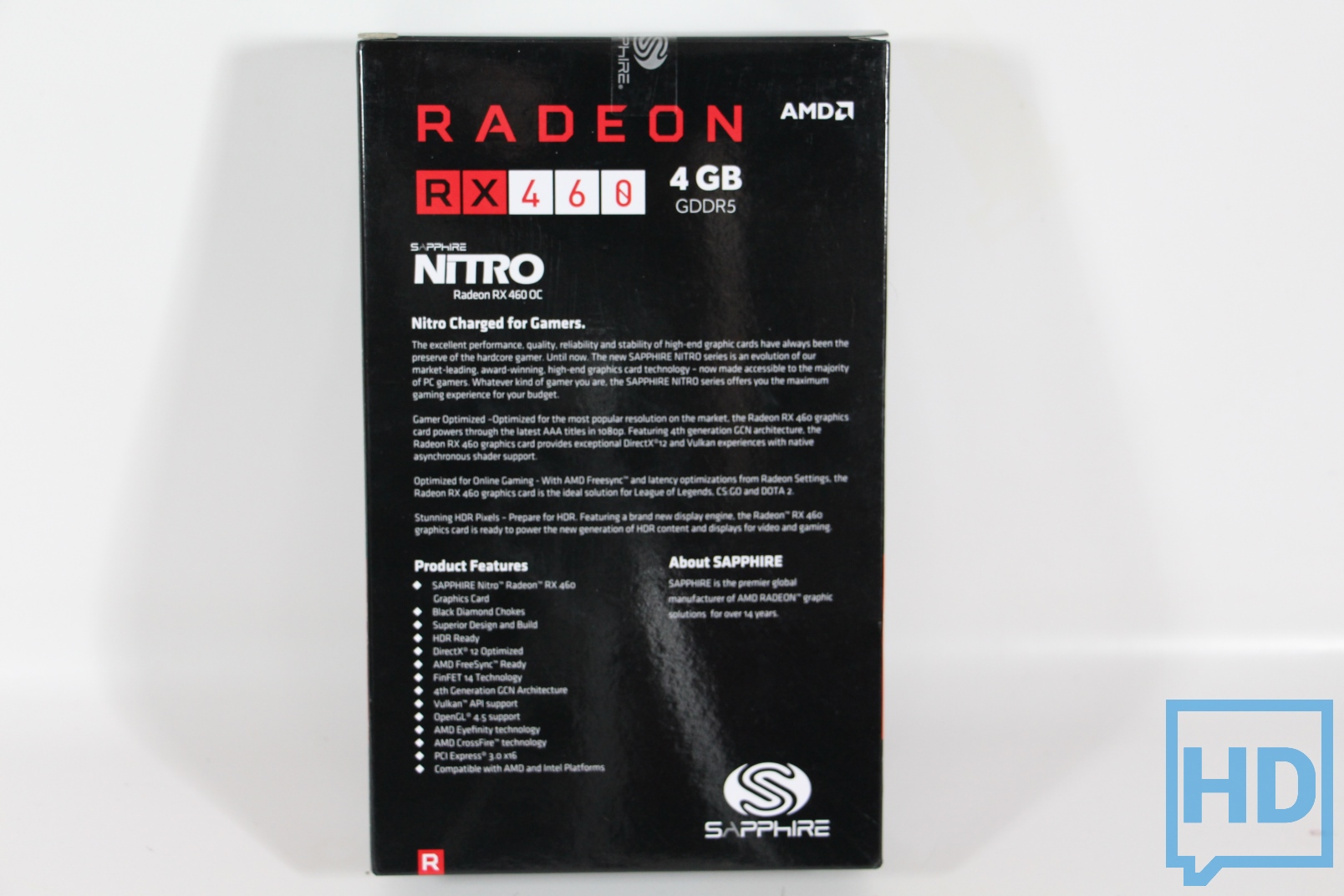 Review Sapphire Radeon RX 460 Nitro 4GB y RX 470 Nitro 4GB