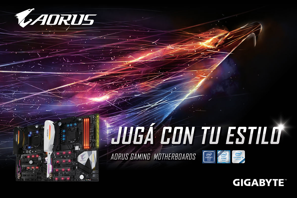 Llega GIGABYTE AORUS Gaming - CES 2017