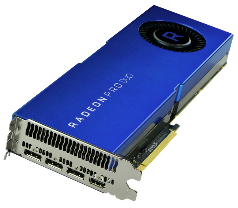 AMD anuncia su GPU Radeon Pro Duo