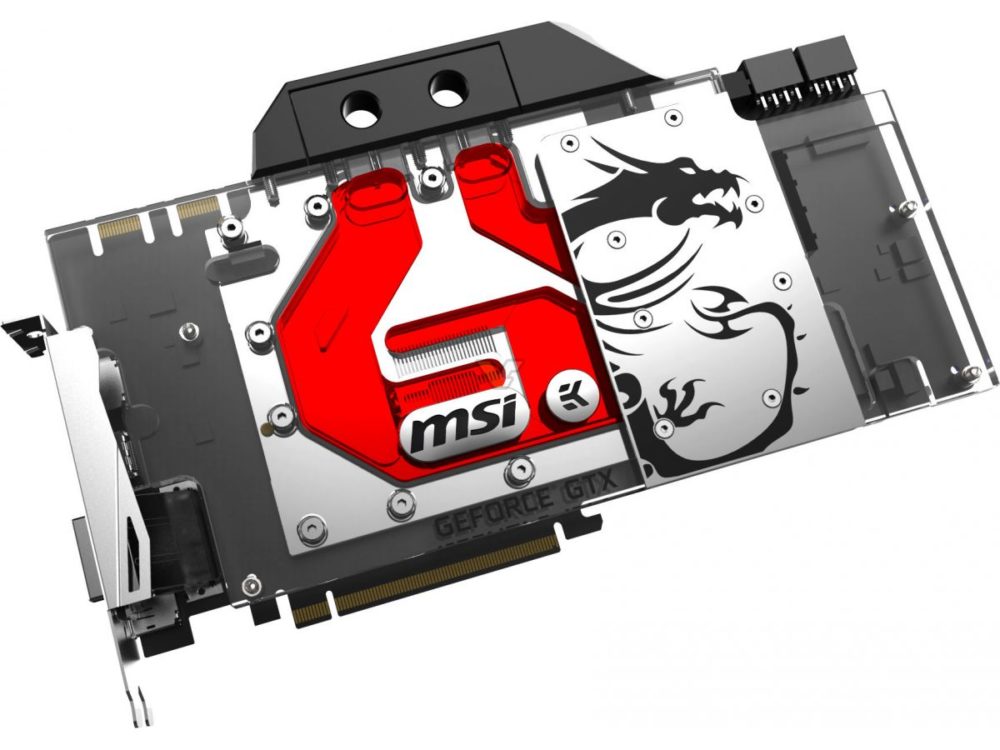 MSI lanza su impresionante GeForce GTX 1080 Ti Sea Hawk EK X