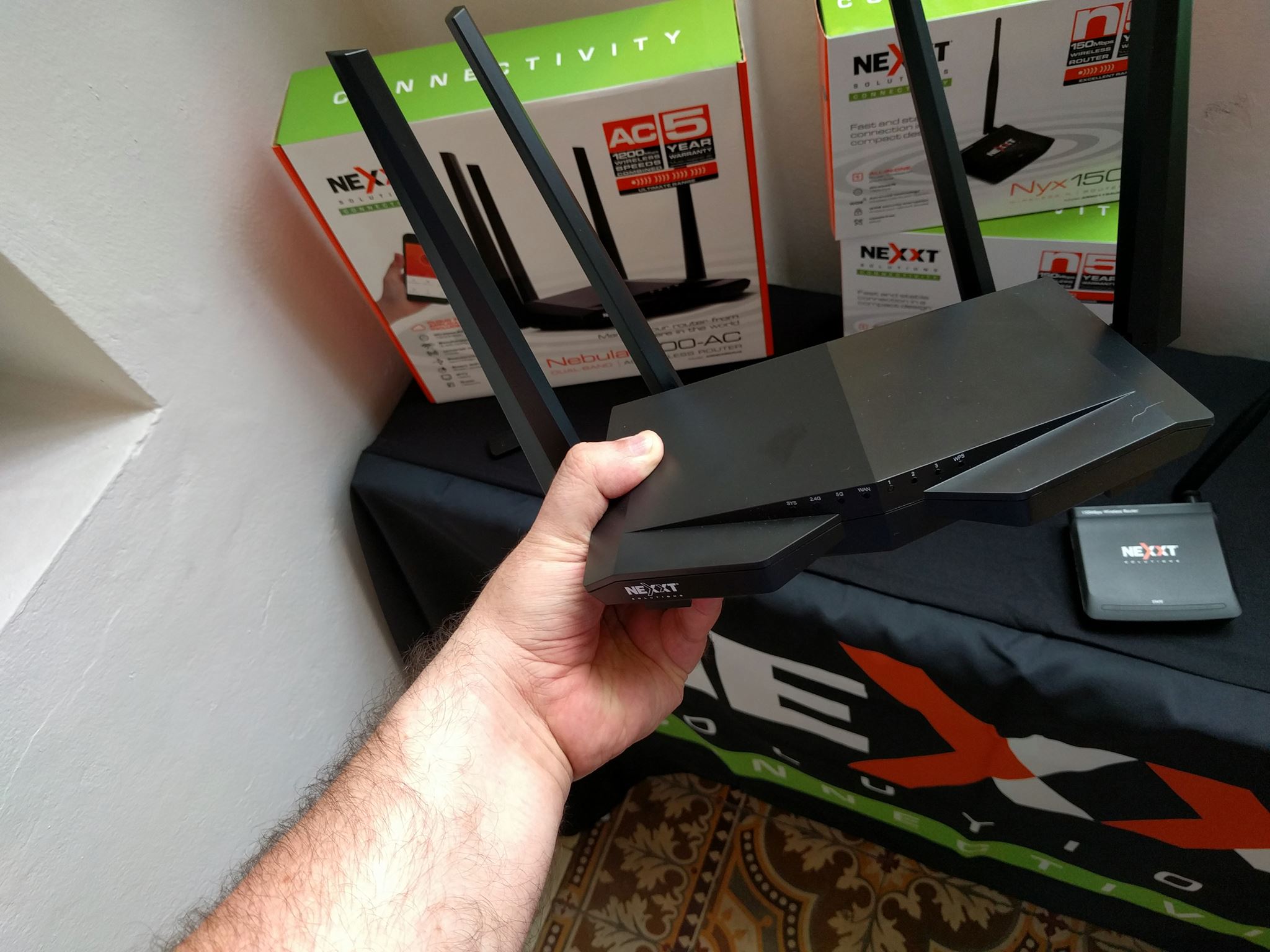 Nexxt Solutions llega a la Argentina, con su linea completa de routers