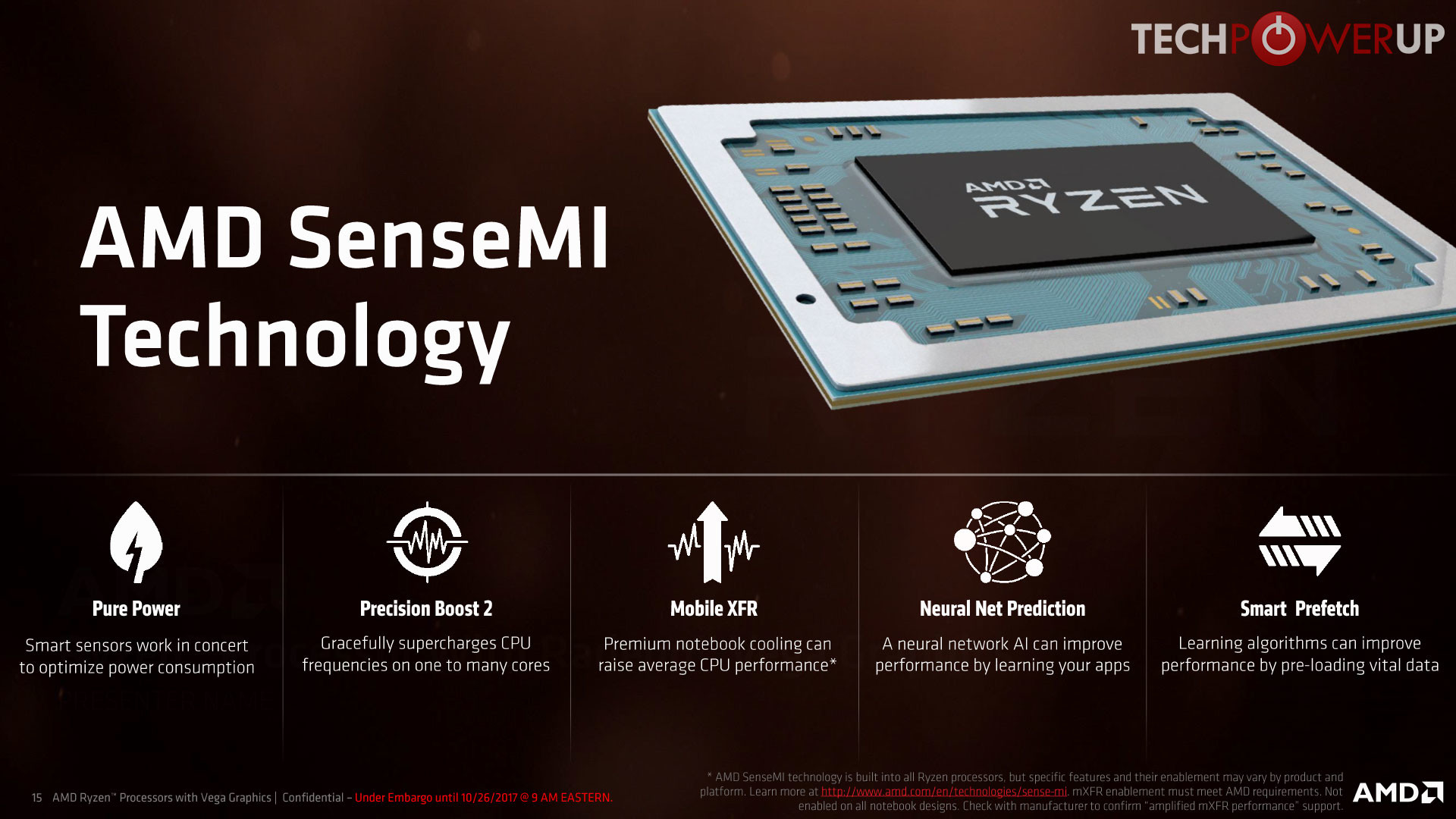 AMD presenta nuevos procesadores móviles Ryzen, el AMD Ryzen 7 2700U y ...