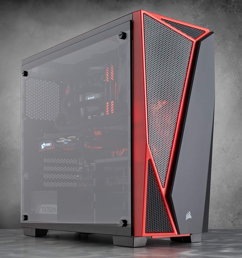 Corsair presenta el gabinete Carbide SPEC-04 con vidrio templado