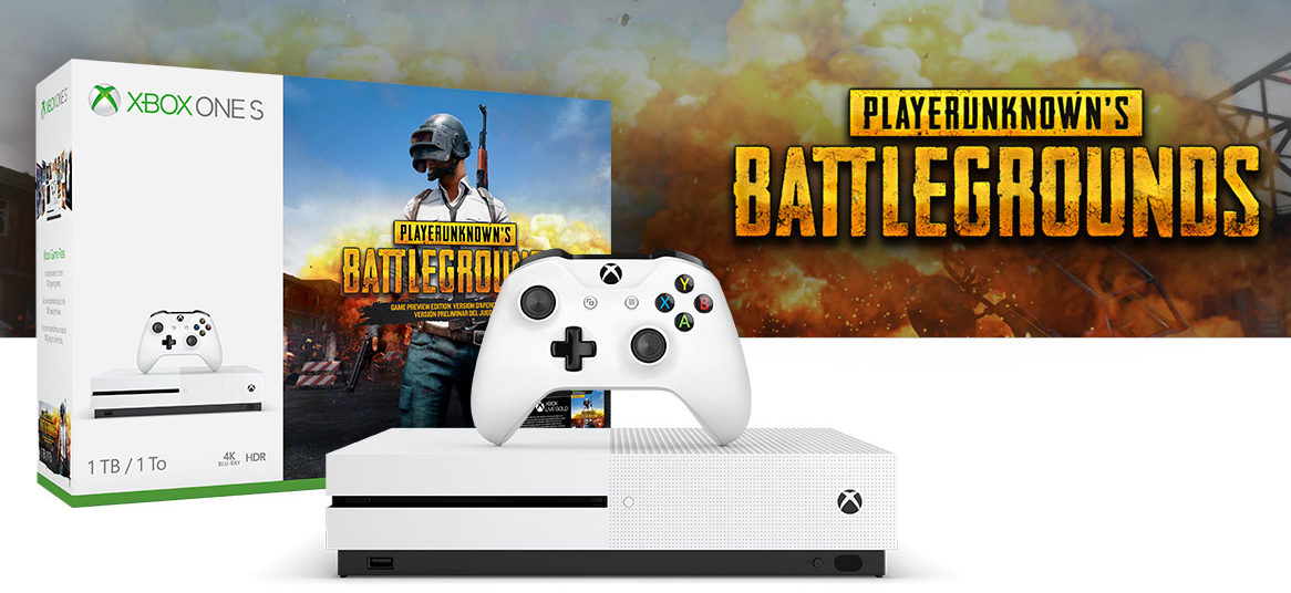 Xbox One S ya tiene un nuevo bundle con PUBG