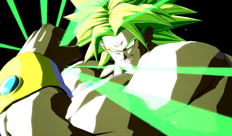 El gran y malvado Broly se una a la lucha en Dragon Ball FighterZ