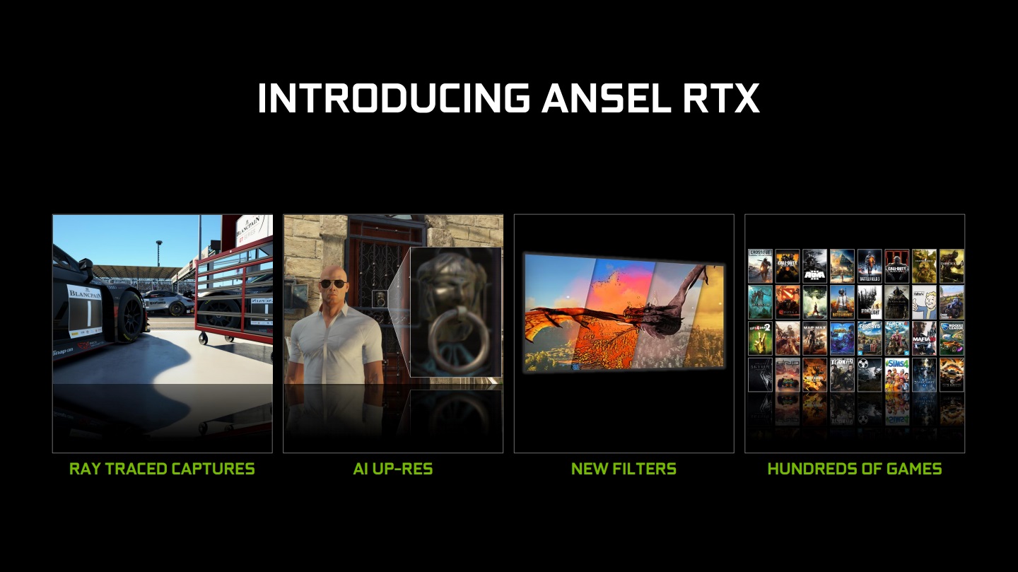 Nvidia presenta Ansel RTX, para revolucionar tus capturas con IA y Ray ...