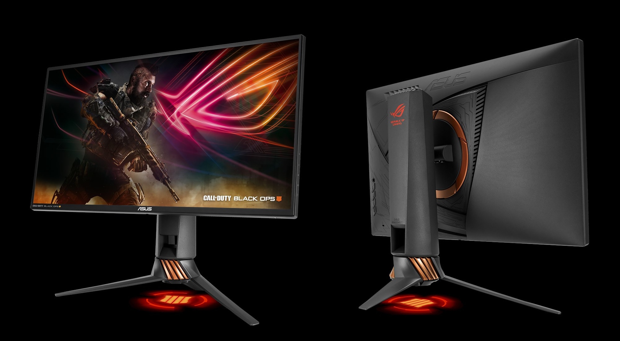 ASUS introduce su monitor ROG Swift PG258Q Edición Black Ops 4