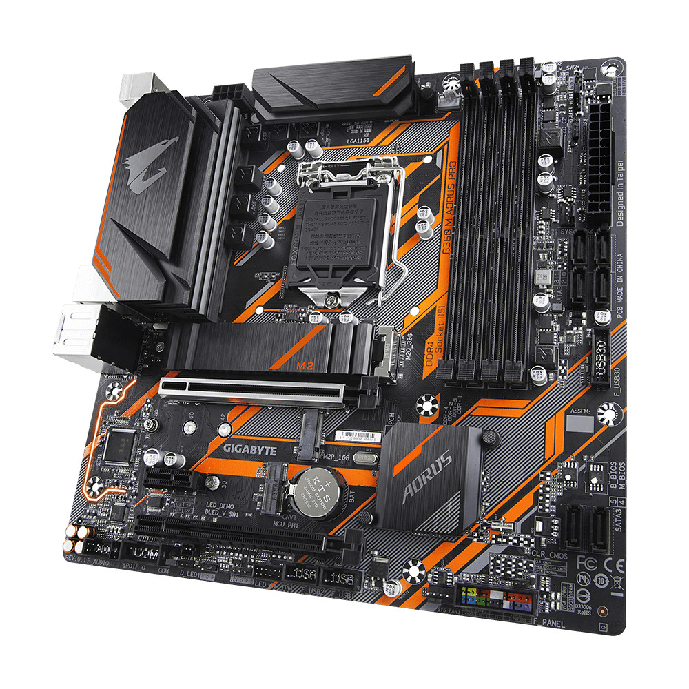 Gigabyte presenta la motherboard B360M Aorus Pro