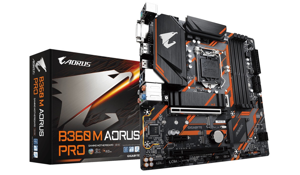 Gigabyte presenta la motherboard B360M Aorus Pro