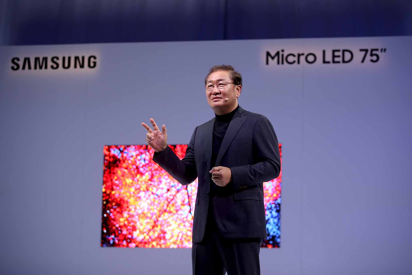 Samsung presenta su televisor microLED modular 4K - CES 2019