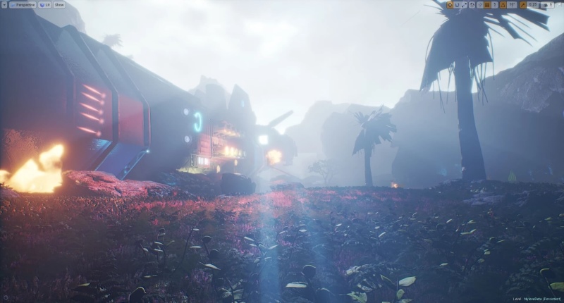 Unreal 1998 recreado en Unreal Engine 4, incluyendo ray tracing