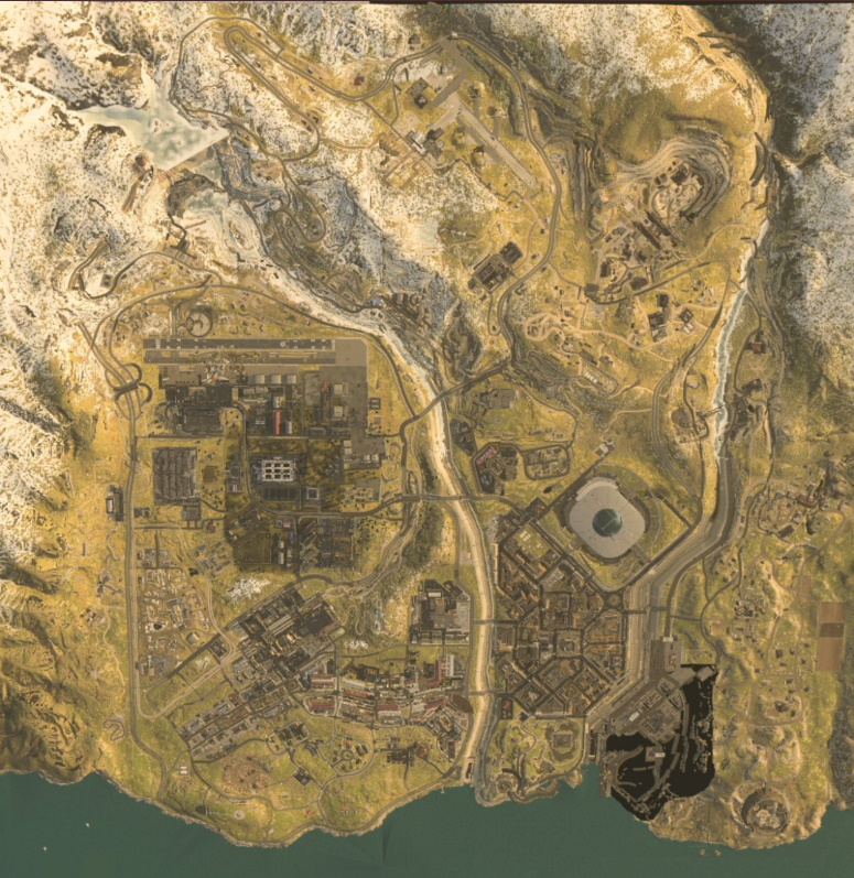 Se filtra el mapa completo del modo Battle Royale de Call Of Duty ...