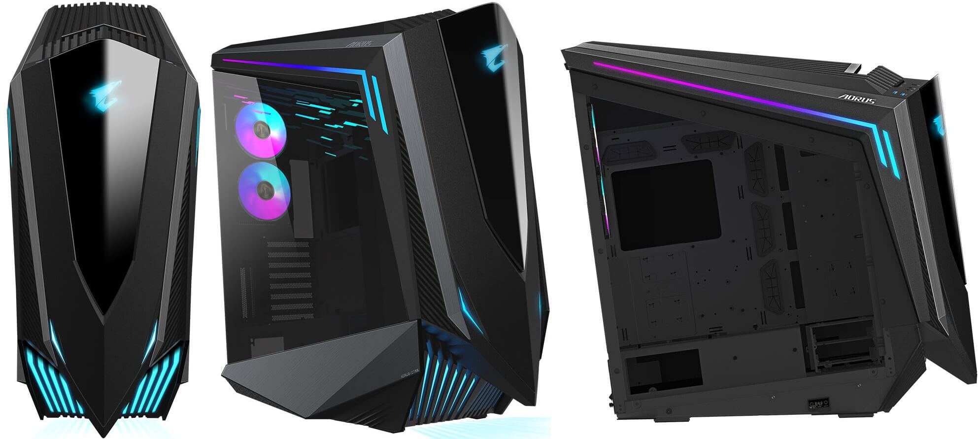 Gigabyte presenta el gabinete AORUS C700 Glass, que cuenta con un ...