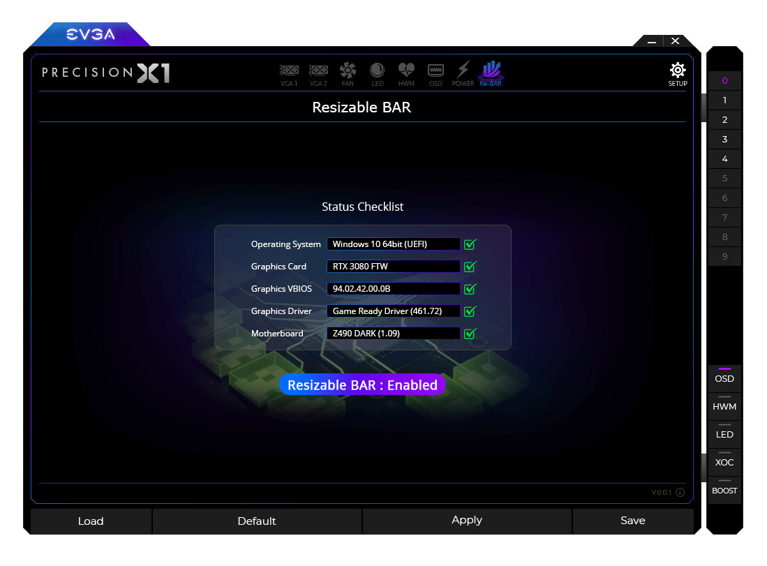 El software EVGA Precision X1 facilita el acceso a la tecnología ...