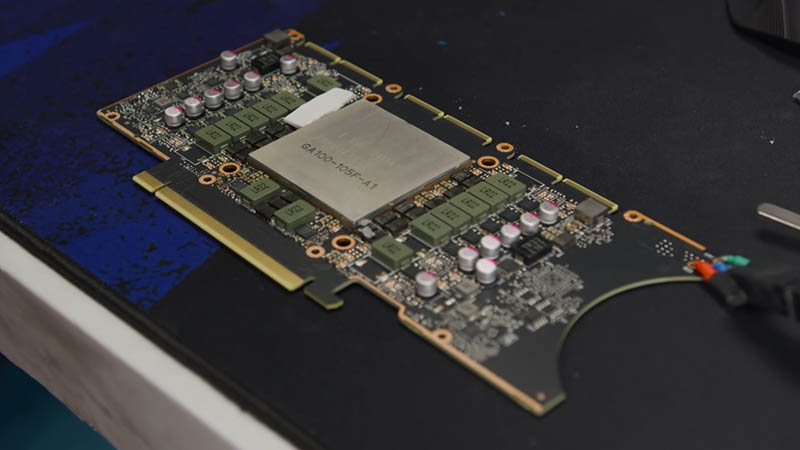 Así se ve por dentro la CMP 170HX, la GPU para minería de Nvidia con ...