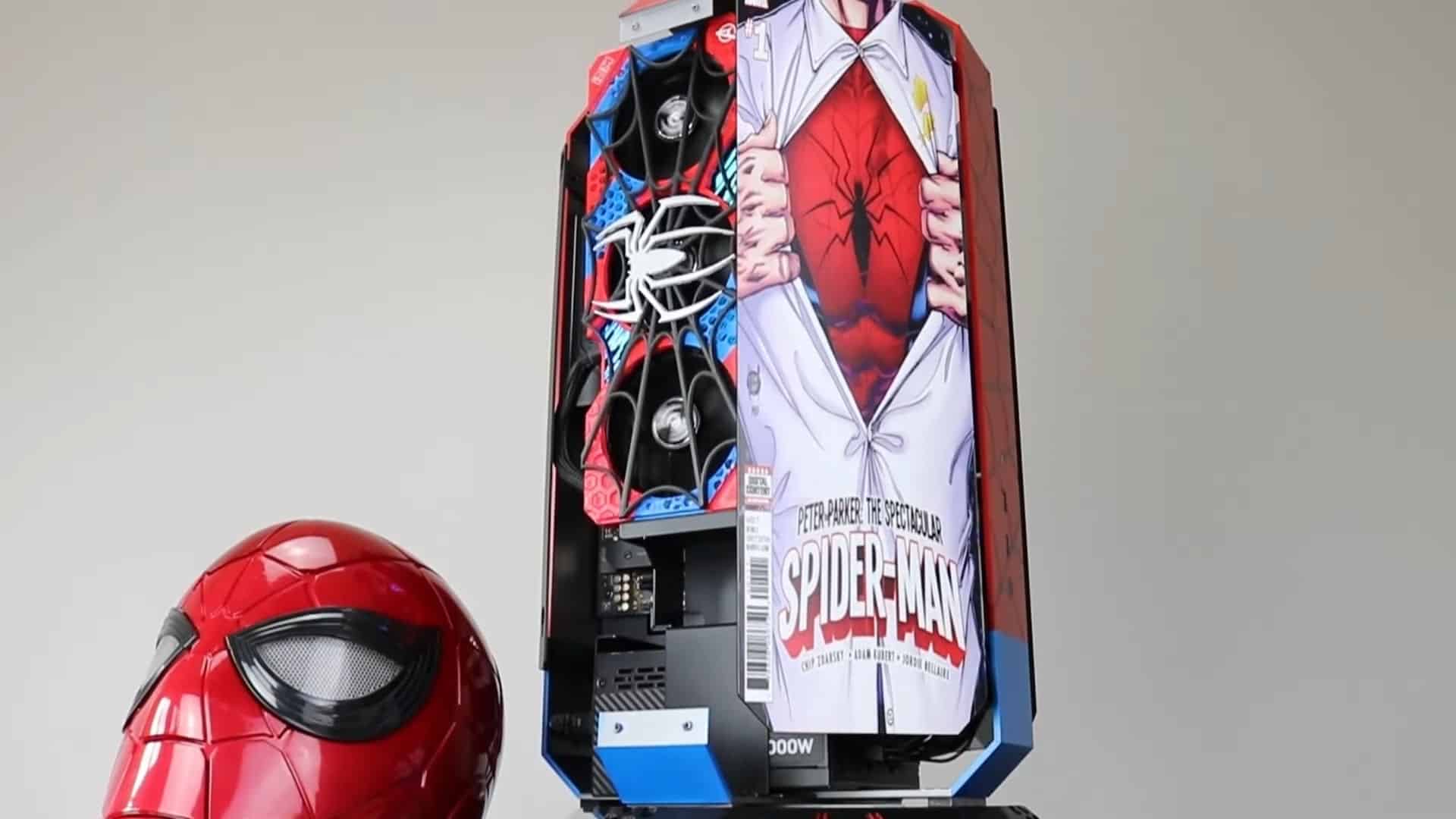 Crean la tarjeta gráfica de Spider-Man con una RTX 4070