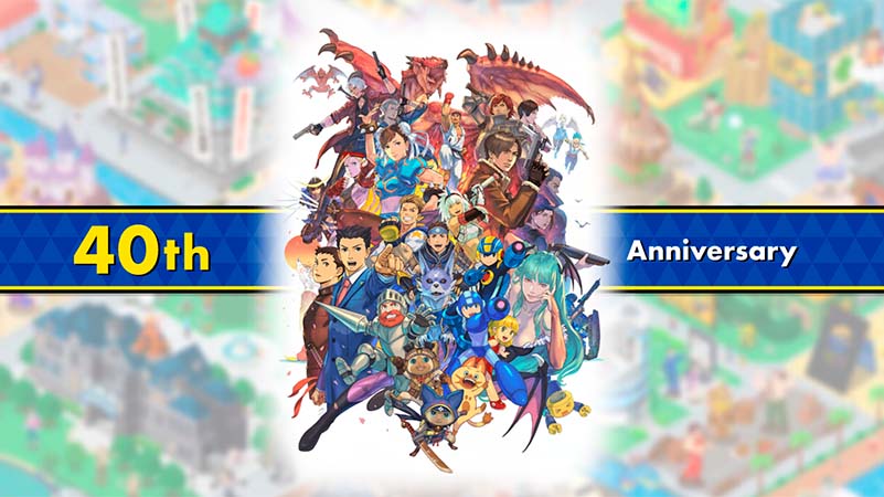 Capcom celebra su 40 aniversario con Capcom Town, un sitio web muy nostálgico