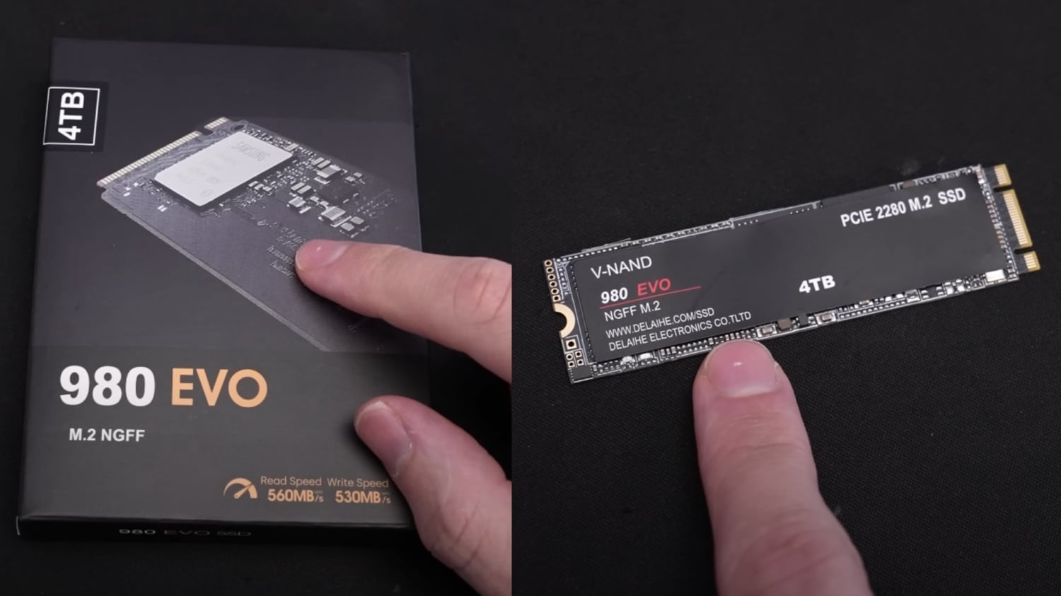 Mucho cuidado con los SSD falsos de Samsung en Aliexpress, muy baratos ...