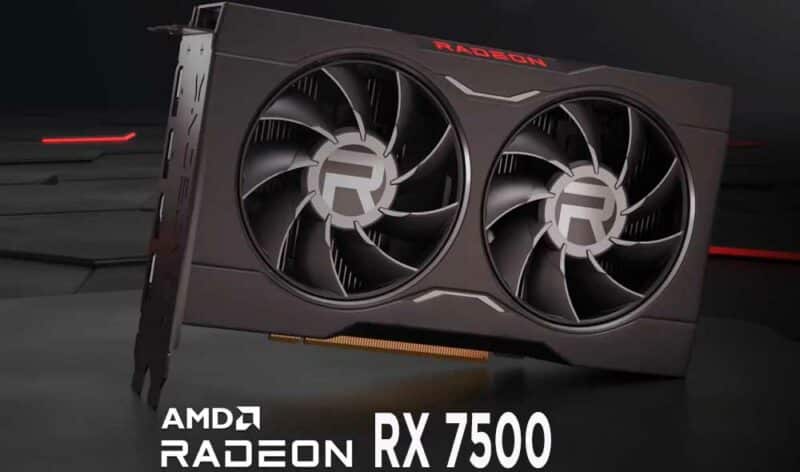 La Radeon RX 7500 llegara por 220 dólares con 8GB de memoria