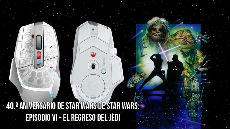 Logitech celebra a Star Wars con un mouse inspirado en el Halcón Milenario