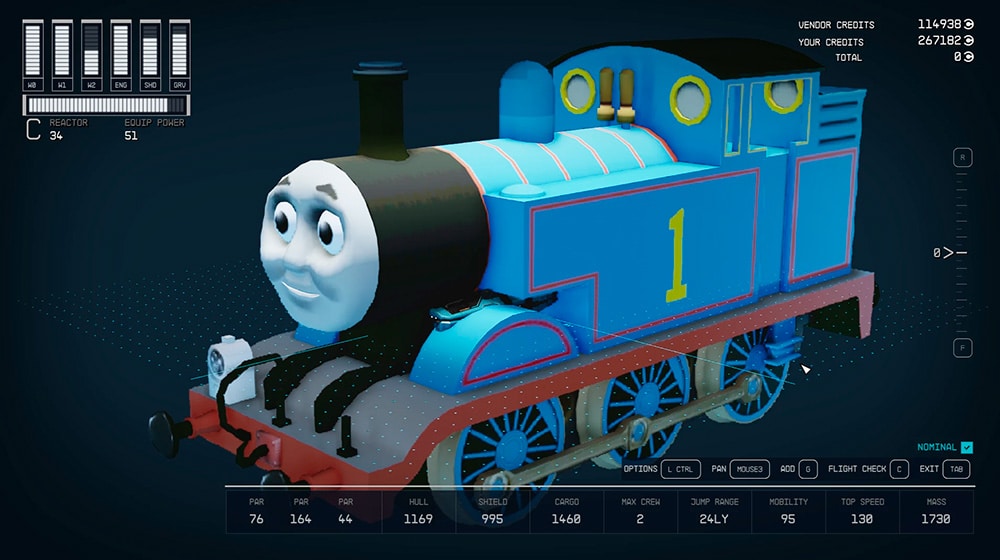 Starfield se llena de diversión con un mod que reemplaza las naves por ...