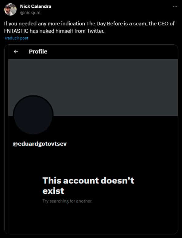 El CEO de Fntastic borra sus redes sociales luego del desastroso ...