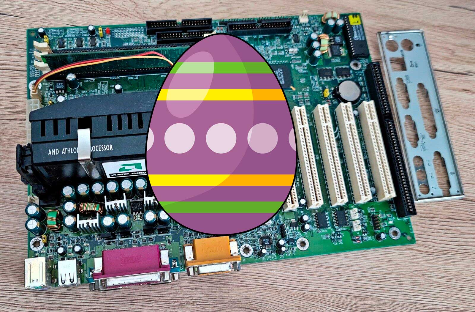 AMD escondió un huevo de Pascua en sus CPU Athlon K7 lanzadas en 1999
