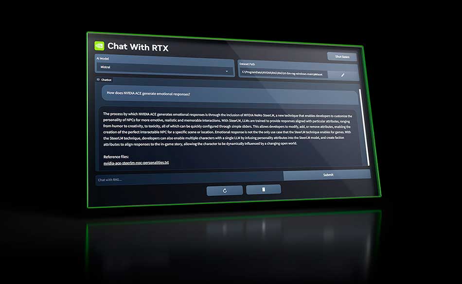 NVIDIA presentó Chat with RTX para tener tu propio ChatGPT en la PC, si ...